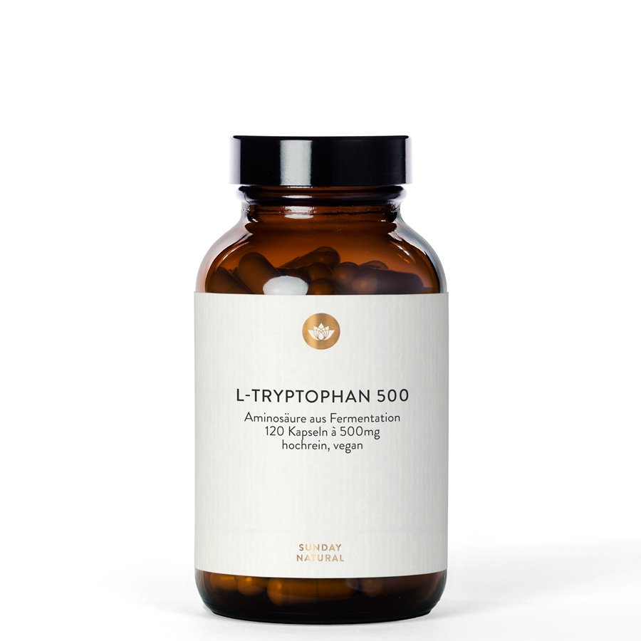 L-Tryptophane 500 issu de la fermentation, 120 gélules