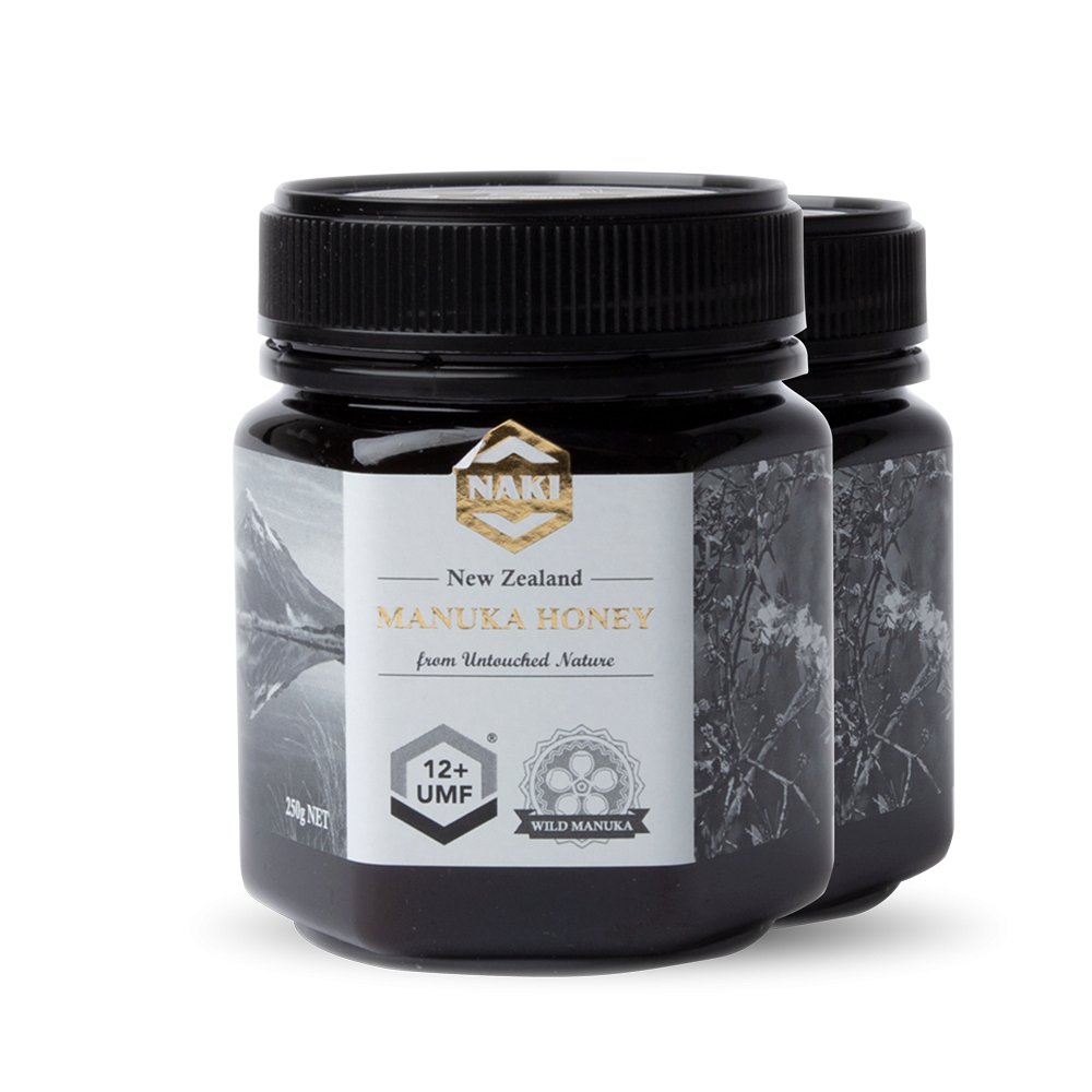 Miel de Manuka certifié avec MGO 370+ (UMF 12+), de Naki, 2x250g ...